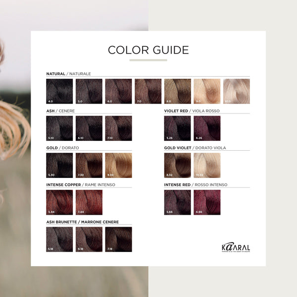 Baco Color Fast - Colour Chart - Hairdressers Hardware