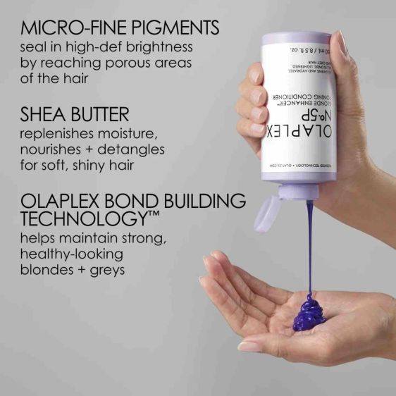 Olaplex No.4P Purple Shampoo + No.5P Purple Conditioner 250ml Duo Pack ...